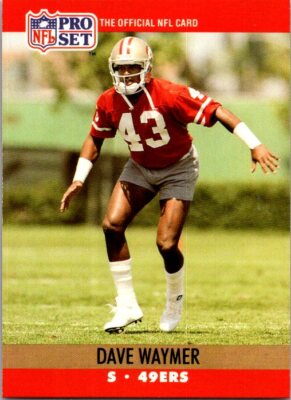 1990 Pro Set #644 Dave Waymer | eBay