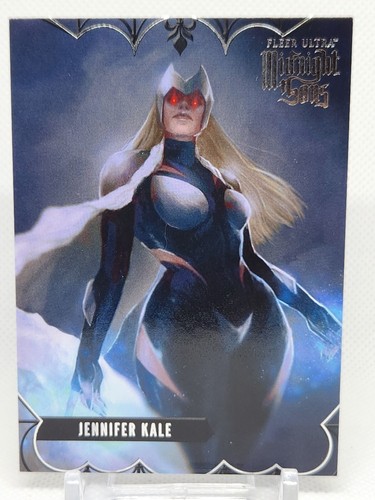 Jennifer Kale 2023 Marvel Fleer Ultra Midnight Sons Silver Base Card ...