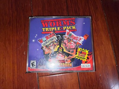 Worms Triple Pack (PC, 2002) World Party, Worms 2, Armageddon 8888680369| eBay