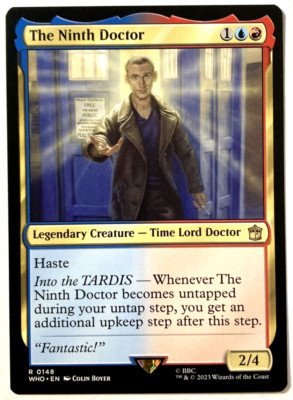 MTG The Ninth Doctor Universes Beyond: Doctor Who 148 NM | eBay
