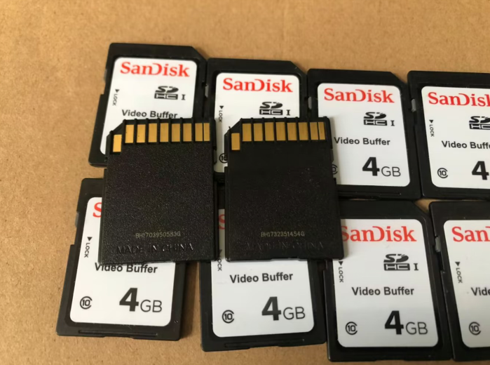 10PCS SANDISK 4GB SD CARD SDHC | eBay