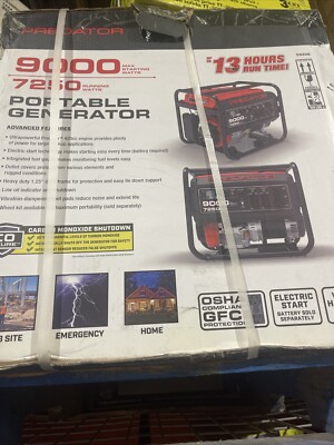 Brand New Predator 9000 Watt Gas Powered Portable Generator – Local ...