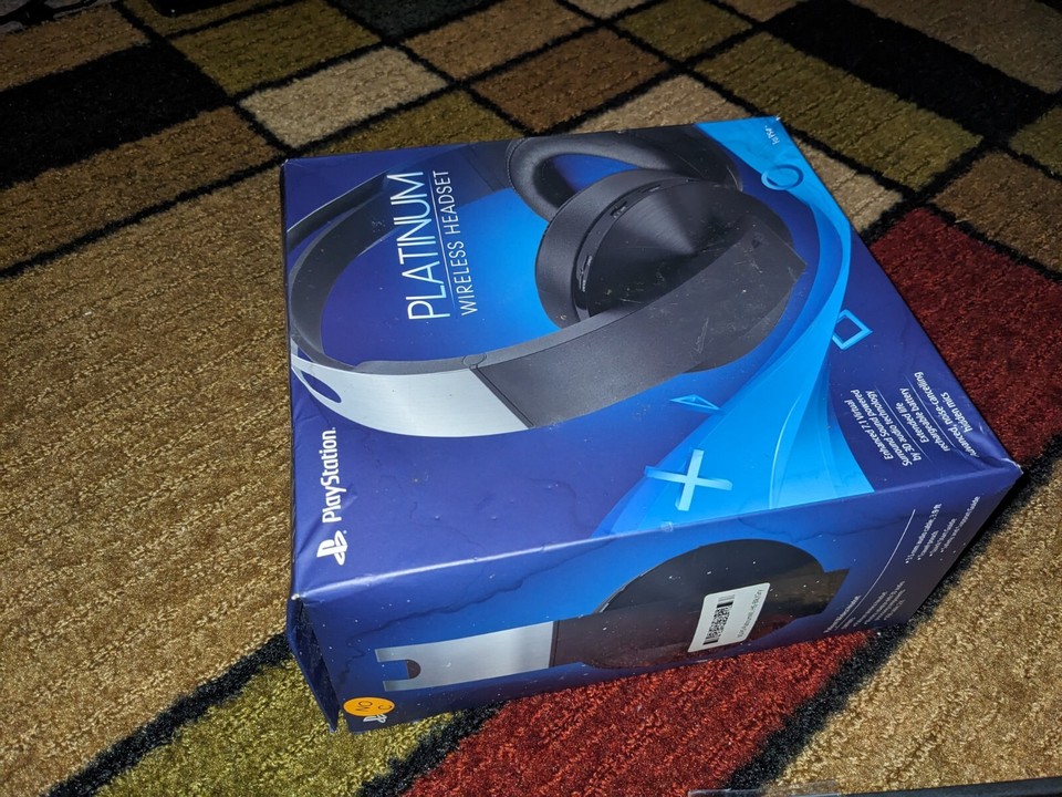 Original Sony USB Wireless Platinum Headsets Dongle Receiver & Box ...