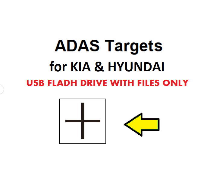 Hyundai & kia ADAS calibration target-09890-3n100-USB FLASH DRIVE ONLY ...