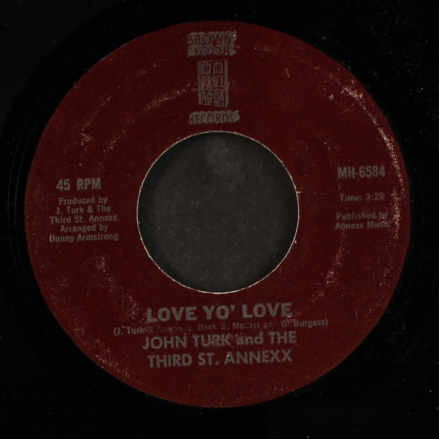 John Turk & 3RD St Annex : Confess Votre Amour / Yo' Marron Porte 7 ...