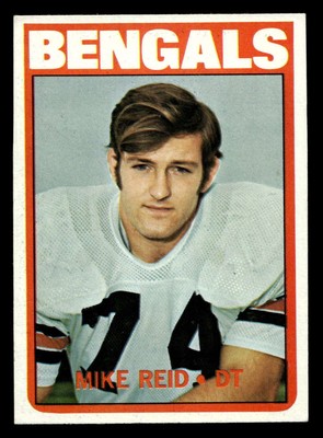 1972 Topps #67 Mike Reid Near Mint RC Rookie Bengals | eBay
