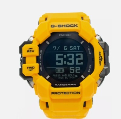 Casio G-Shock Master of G Land Rangeman Men's Watch Yellow Dial Model ...