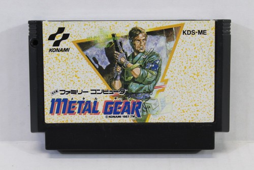 Metal Gear Nintendo FC Famicom NES Japan Import F1228 US Seller | eBay