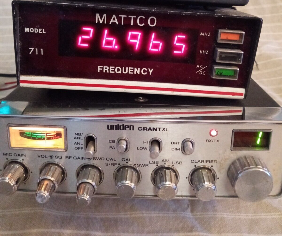 Vintage Uniden Grant XL 40CH AM CB Radio with Extra Channels Working ...
