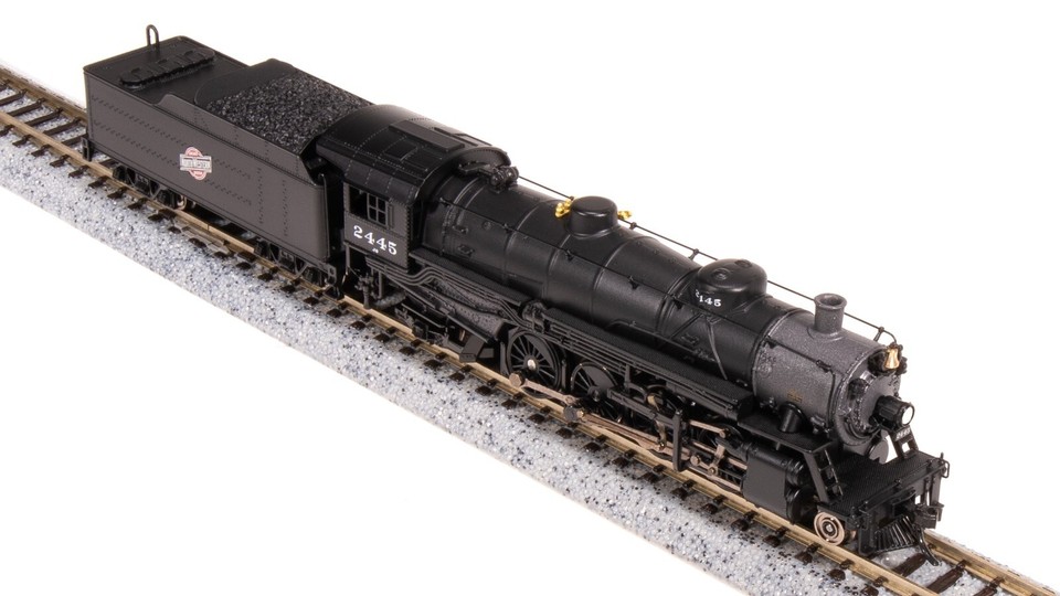 Broadway Limited 7854 N Scale CNW USRA Light Mikado Steam Locomotive ...