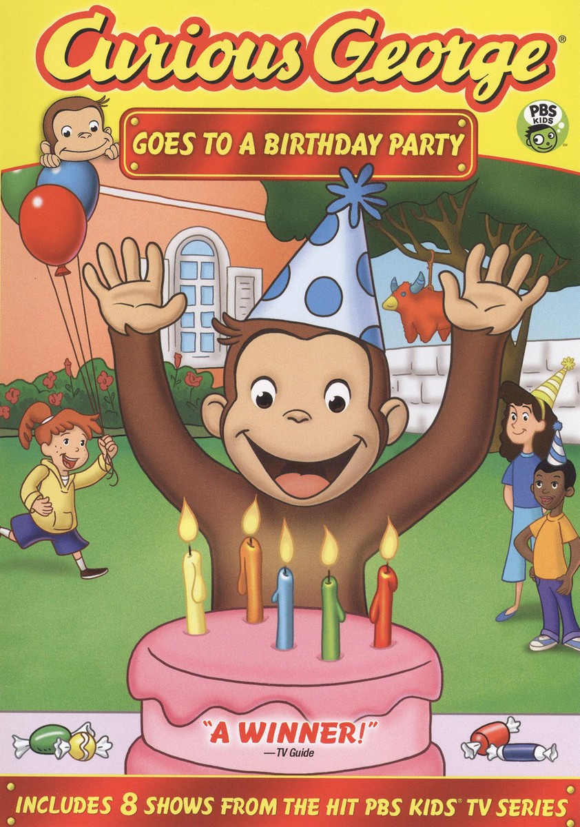 Curious George Goes to a Birthday Party (DVD, 2010) for sale online | eBay