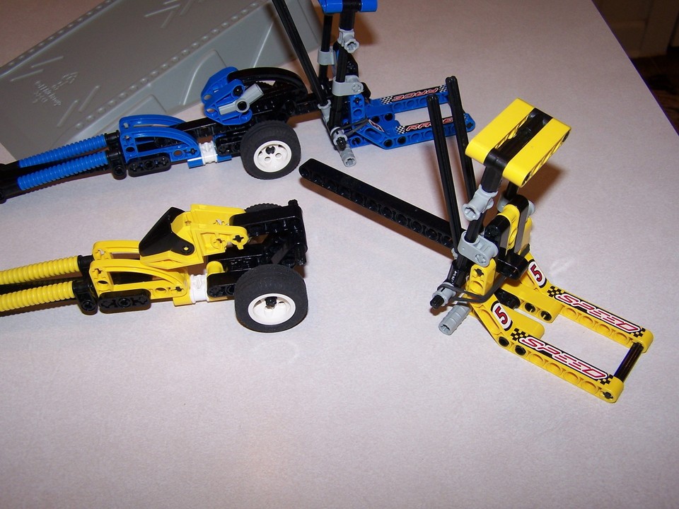 Lego 8238 Dueling Dragsters Technic Speed Slammers Complete #1 | eBay