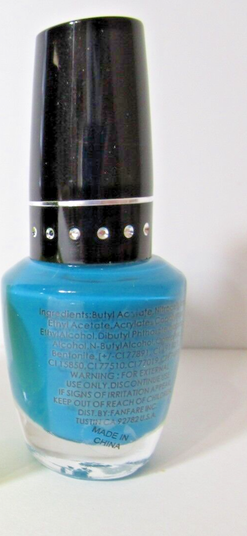 Amuse Nail Polish Lacquer COTTON CANDY BLUE (ANP-77) 0.47 oz - FREE ...