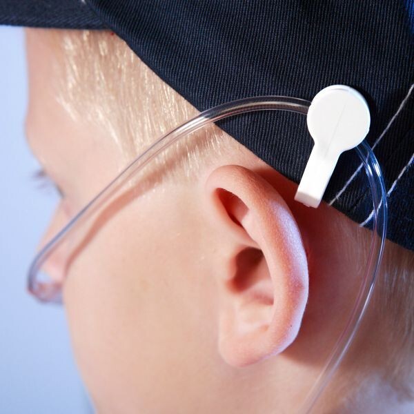 CLEAR O2 Ear Buddies Oxygen Cannula Clips 1 Pair – Comfortable Oxygen ...