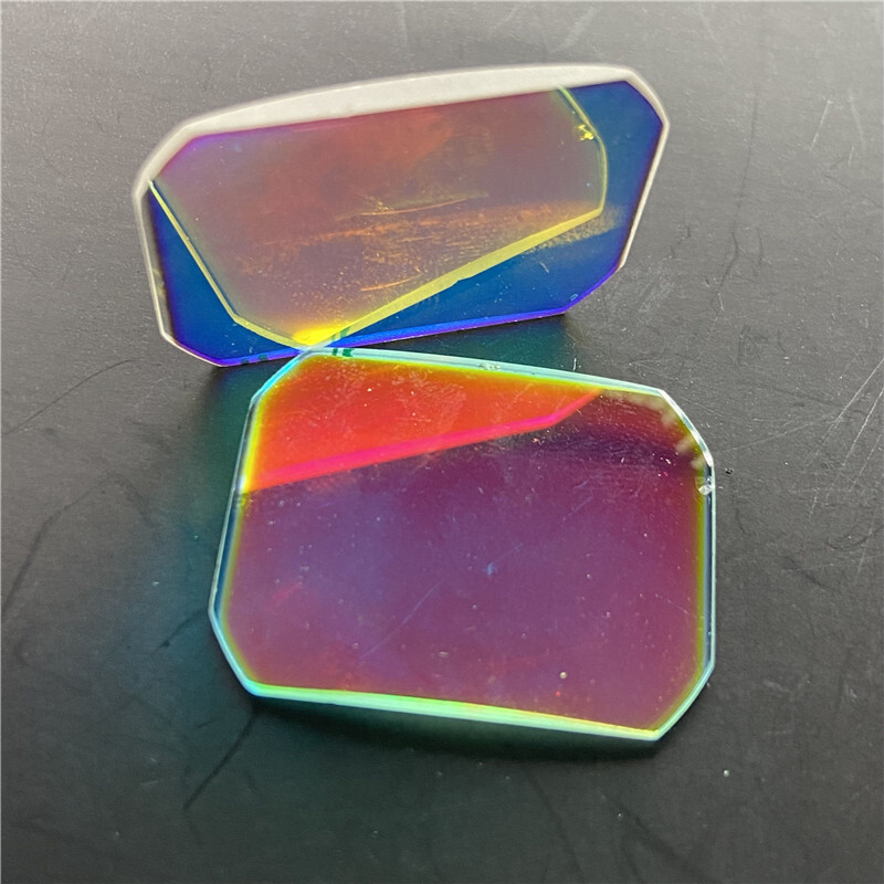 20PC Defective Optical Glass Color Coating Prism f DIY Decoration ...