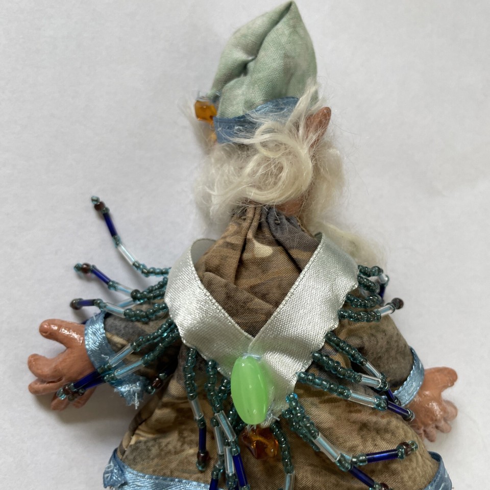 Elf Troll Wizard Doll Woodsman Doll Fairy Folk Art READ | eBay