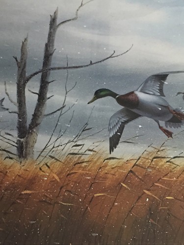 Jerry Raedeke, 1990 DU, , “Last Day”2275/3800;Not Mint,Unframed. Artist ...