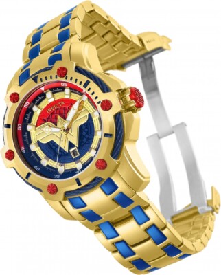 Invicta DC Comics Wonder Woman Bolt Limited Edition Ladies Stainless ...