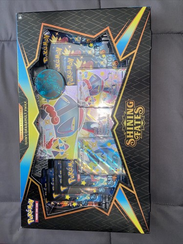 Pokemon TCG Shining Fates Dragapult VMAX Premium Collection Box Factory ...