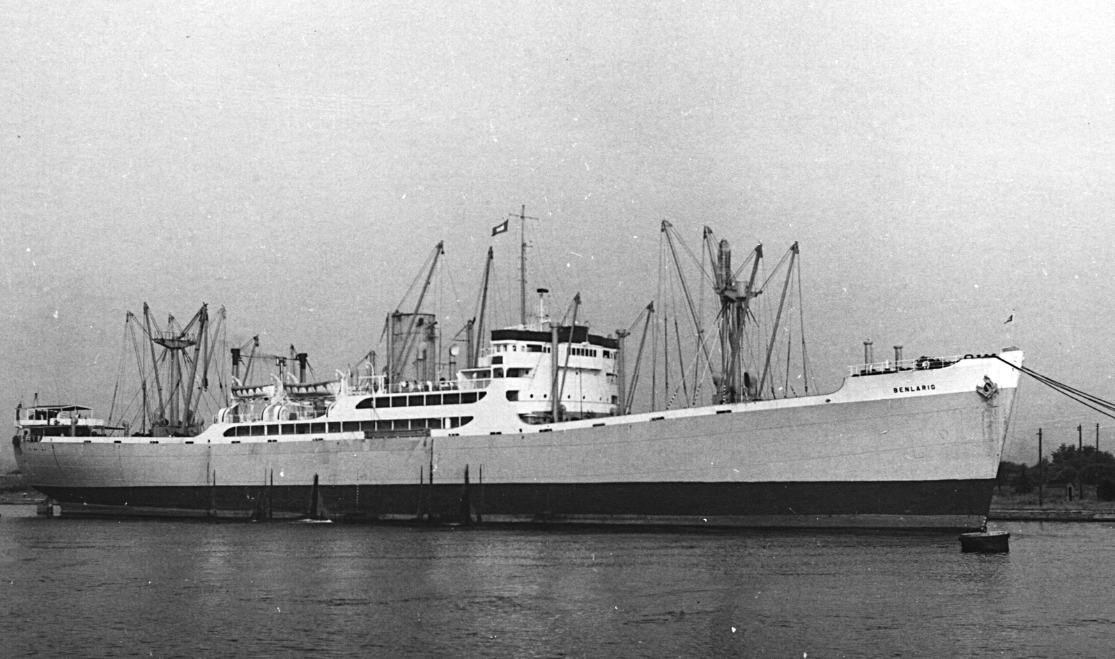 Benlarig Ship of the Ben Line Shipping Co OLD PHOTO | eBay UK