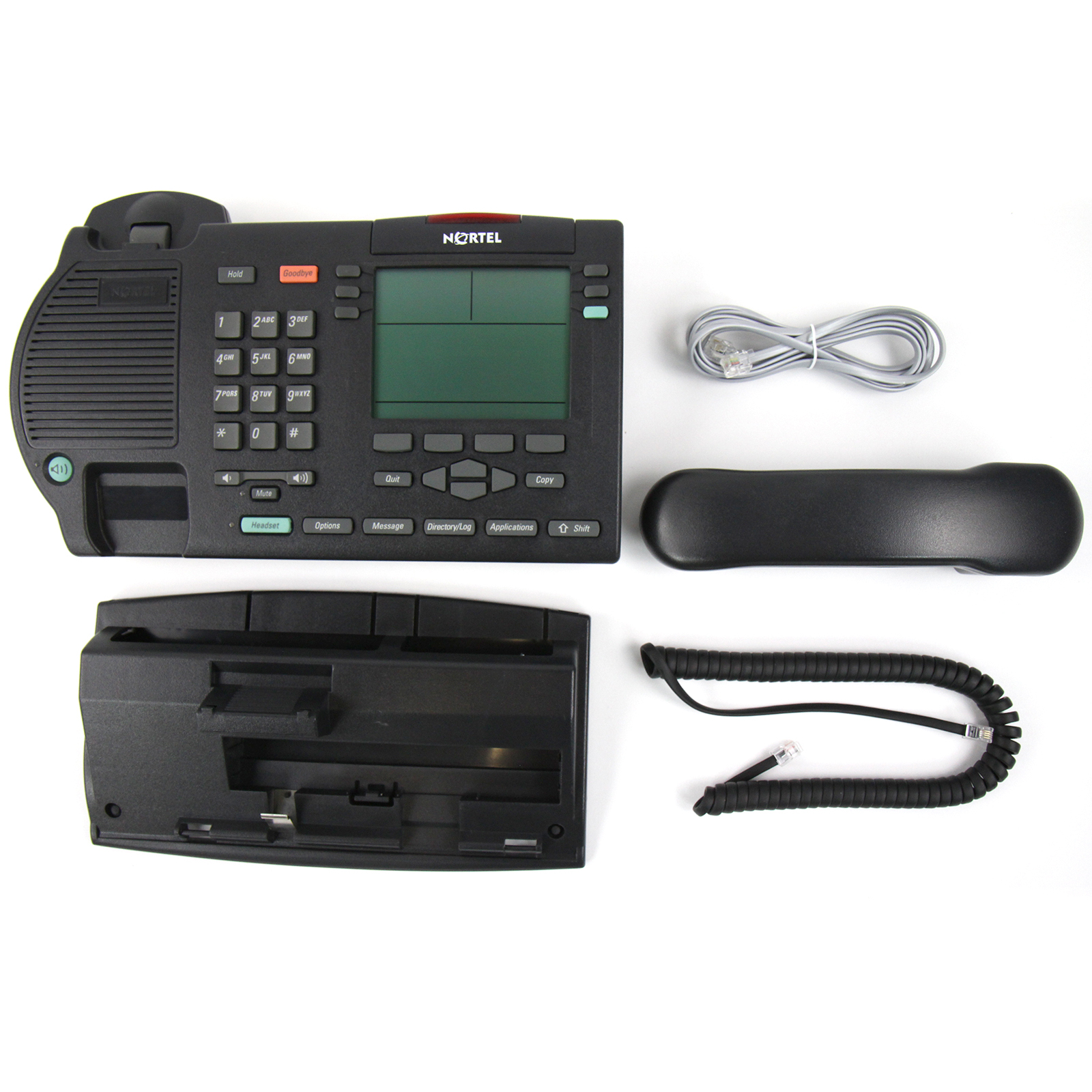 Nortel Meridian M3904 Display Avaya Phone Charcoal- Bulk (New Display ...