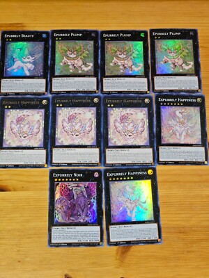 YuGiOh Epurrely Deck Core 10 Cards Supers & Rares Beauty, Plump ...