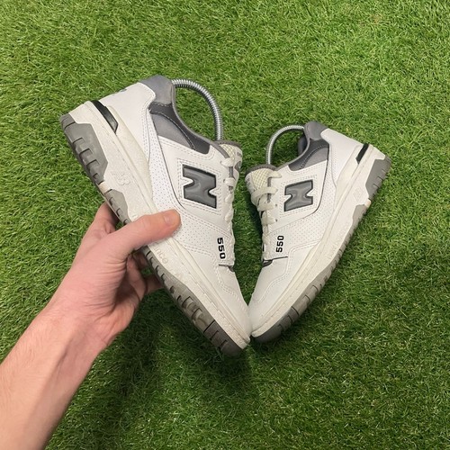 New Balance 550 Uk Size 5.5 White and Grey Colour Way Unisex | eBay UK