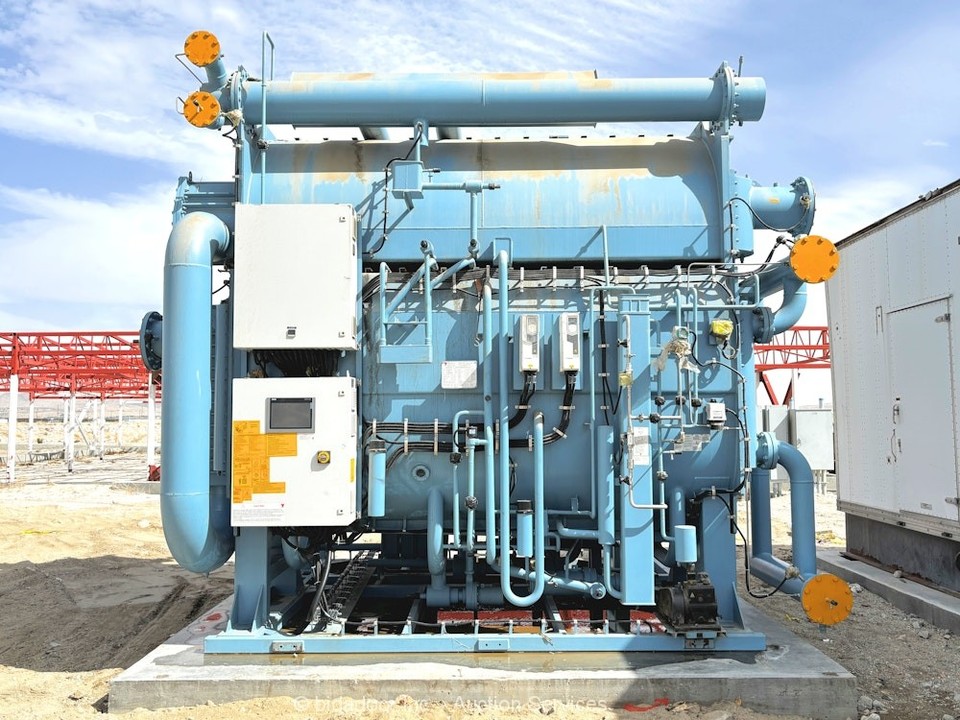 2019 Thermax EJG 50A TCU-S Vapor Absorption Chiller Green House Grower ...