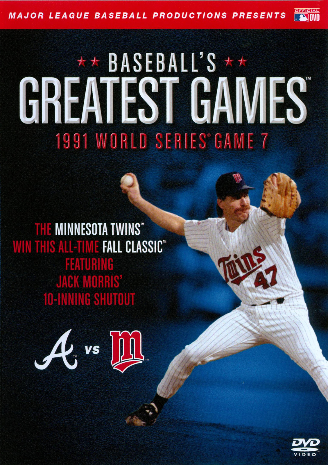 MLB: Baseball's Greatest Games - 1991 World Series Game 7 (DVD, 1992 ...