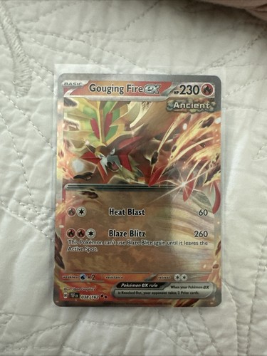 Gouging Fire ex 038/162 Temporal Forces Double Rare Pokemon TCG NM | eBay