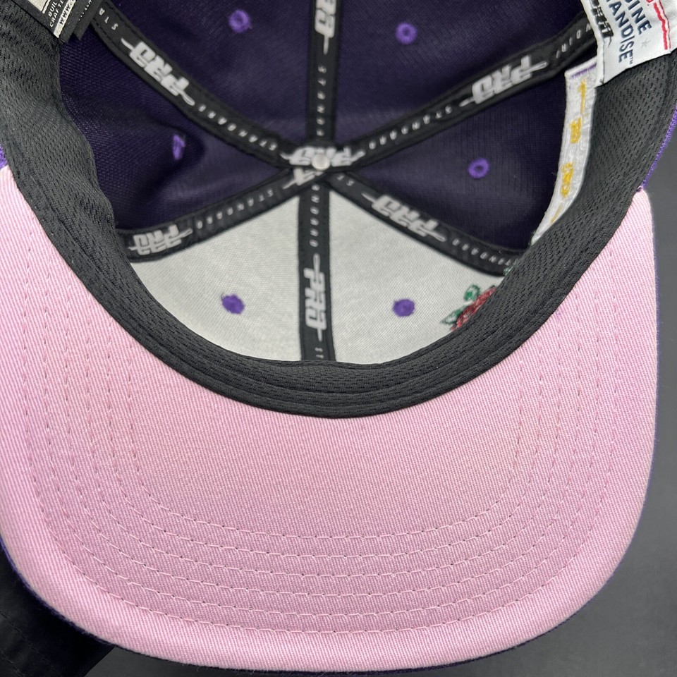 LOS ANGELES DODGERS DOUBLE FRONT LOGO SNAPBACK PRO STANDARD PURPLE HAT ...