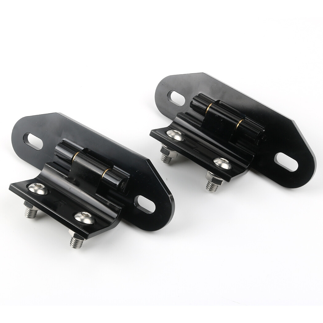 For 1982-1992 Camaro/Firebird Billet Aluminum Rear Hatch Hinges Black ...