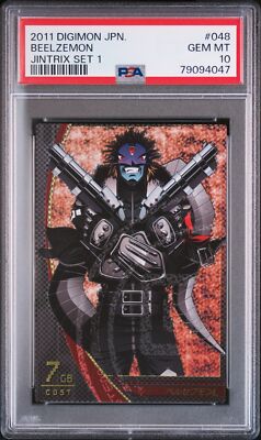 PSA10 Beelzebumon 1-048/120 Digimon Card Game Jintrix | eBay