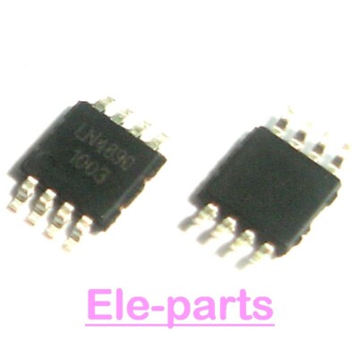50 PCS LM4890MM-X MSOP-8 LM4890 LM4890MMX 1 Watt Audio Power Amplifier ...