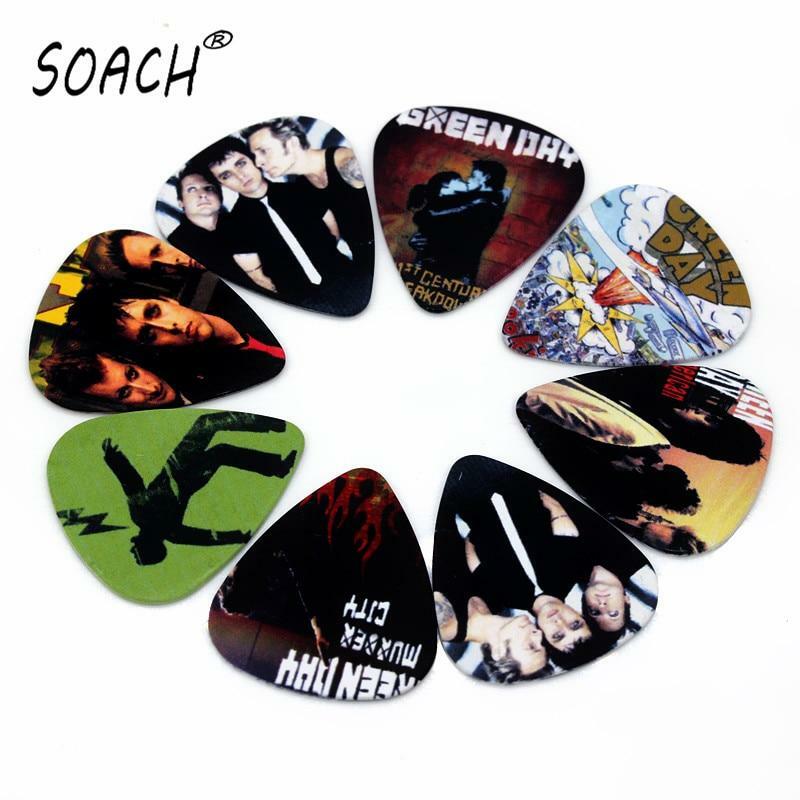 Multiple Style Rock Band Guitar Picks Lot of 10 .71 MM Medium New Free ...