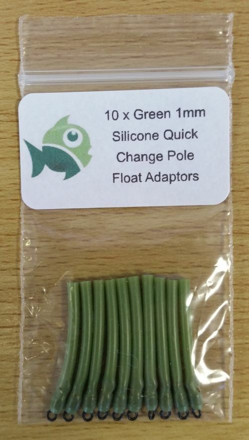 XSmall 1mm Silicone Quick Change Pole Float Adaptors | eBay UK