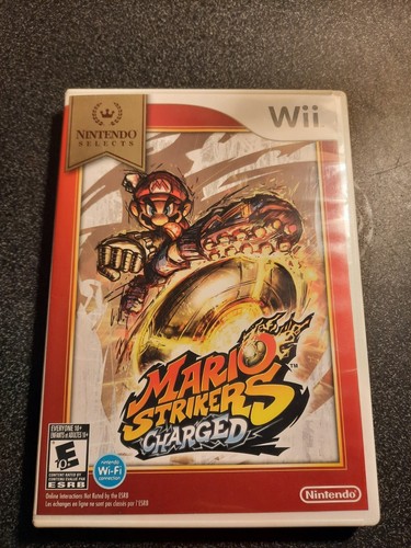 Mario Strikers Charged Soccer Nintendo Wii Selects Game No Manual ...