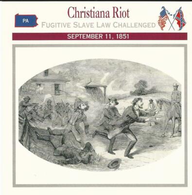 1995 Atlas, Civil War Cards, #30.01 Christiana Riot, Pennsylvania | eBay