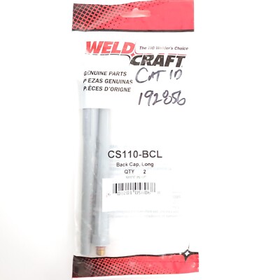 Miller Weldcraft CS110-BCL Back Cap Long 2 pack | eBay