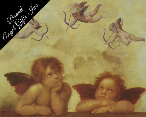 Unframed 8 x 10 Wall Art Print & Decor- Angel Gifts Inc. Raphael Angels ...