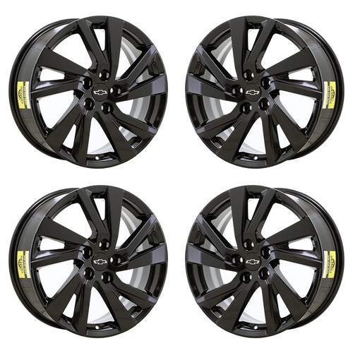 18" CHEVROLET EQUINOX GLOSS BLACK EXCHANGE WHEELS RIMS FACTORY OEM ...
