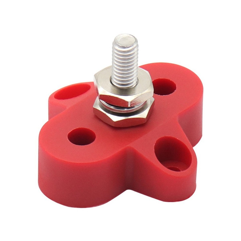 RV Boat Power Terminal Connector M6 M8 Stud with Copper Plate for Solar ...