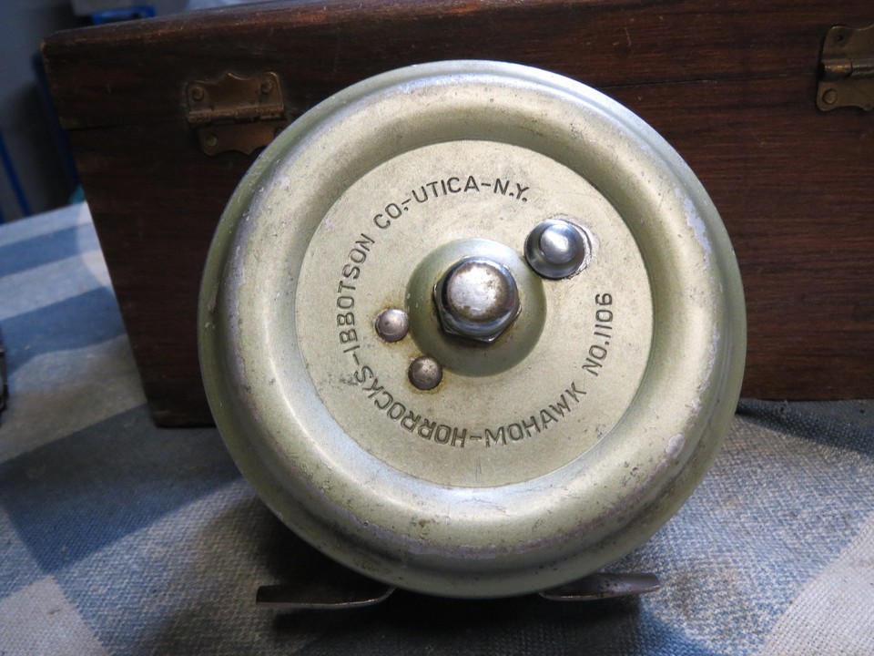 Vintage Horrocks-Ibbotson Mohawk No. 1106 Fly Fishing Reel with Line | eBay