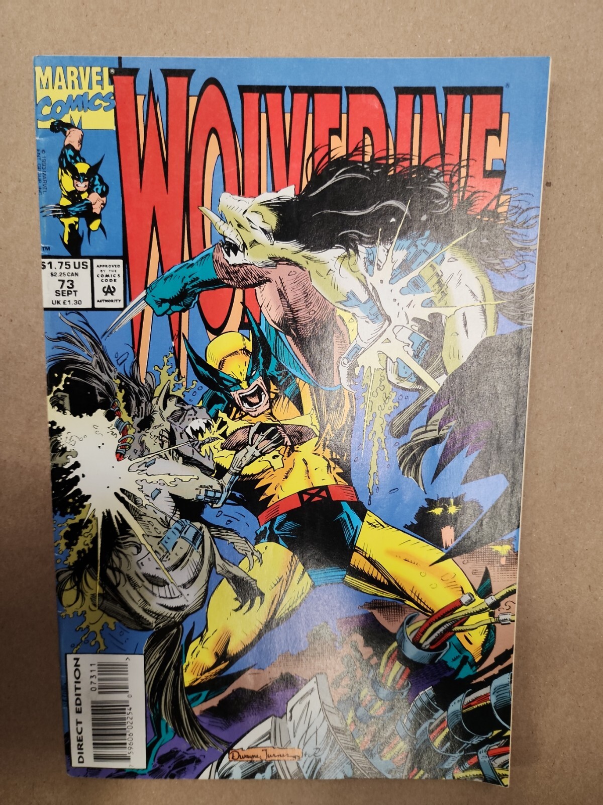 Marvel Comics Wolverine #73 1993 comic book. J6 | eBay