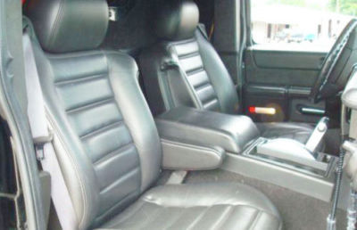 Synthetic Leather Gray Center Console Lid Cover Fits 05-07 Hummer H2 ...