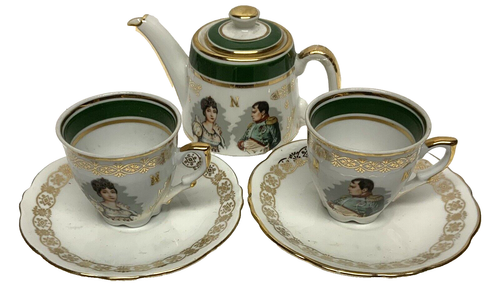 Napoleon Josephine Coffee Tea Set Porcelain Corse | eBay