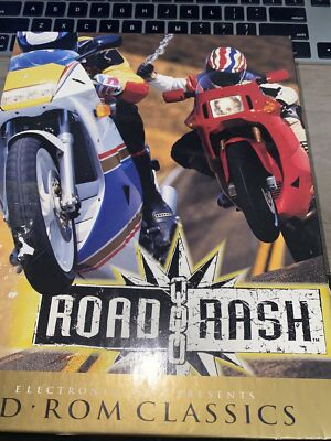 Windows 95 Road Rash EA CD-Rom Classics Big Box PC Video Game ...
