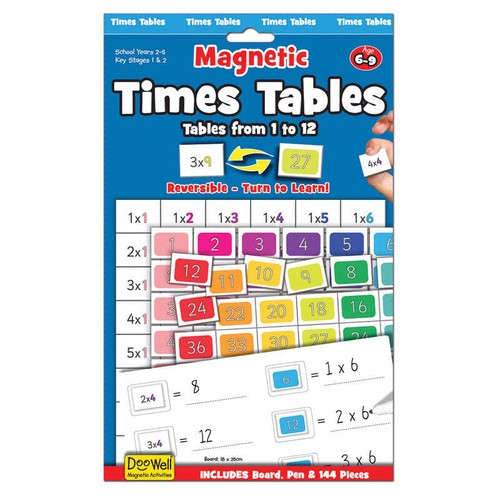 Fiesta Craft - Magnetic Times Table Pack | eBay