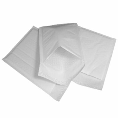 1000 White Padded Postal Envelopes Size J2 E2 205x245mm Self Seal ...