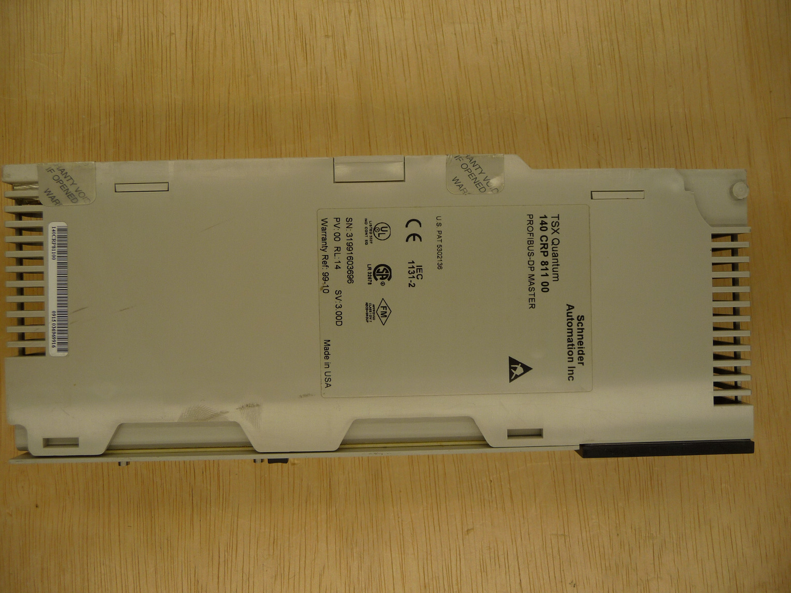 modicon quantum 140crp81100 profibus dp + 467nhp811dp pcmcia III ...